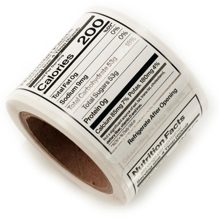 Your Ultimate Guide to Nutrition Label Stickers: Customization Made Easy